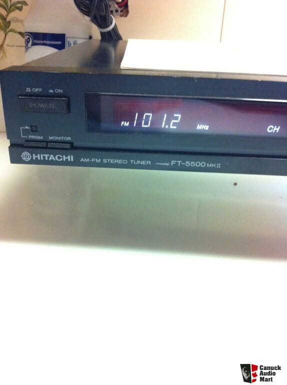 Hitachi FT-5500 Mkii One of the best Tuners ever made! Photo #930985 ...
