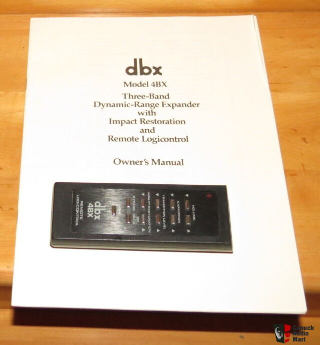DBX 4BX Expander with remote Photo #932612 - US Audio Mart