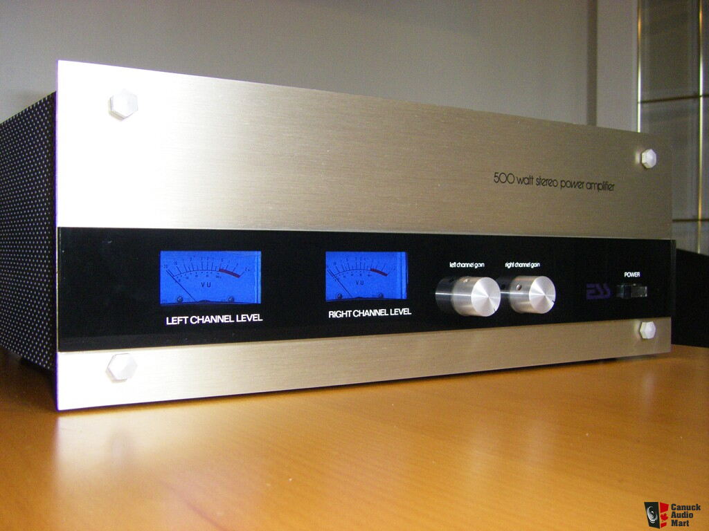 SALE PENDING ***ESS 500 Power amplifier "Rare and Extremely powerful ...