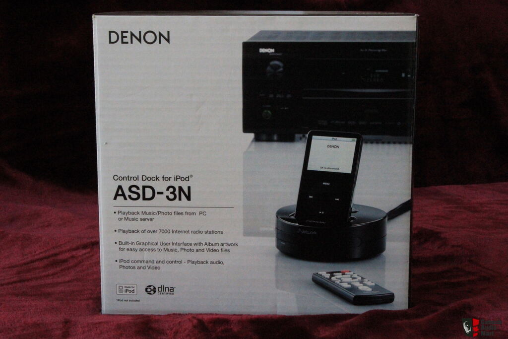 BRAND NEW DENON ASD-3N CONTROL DOCK FOR iPOD Photo #933327 - US Audio Mart