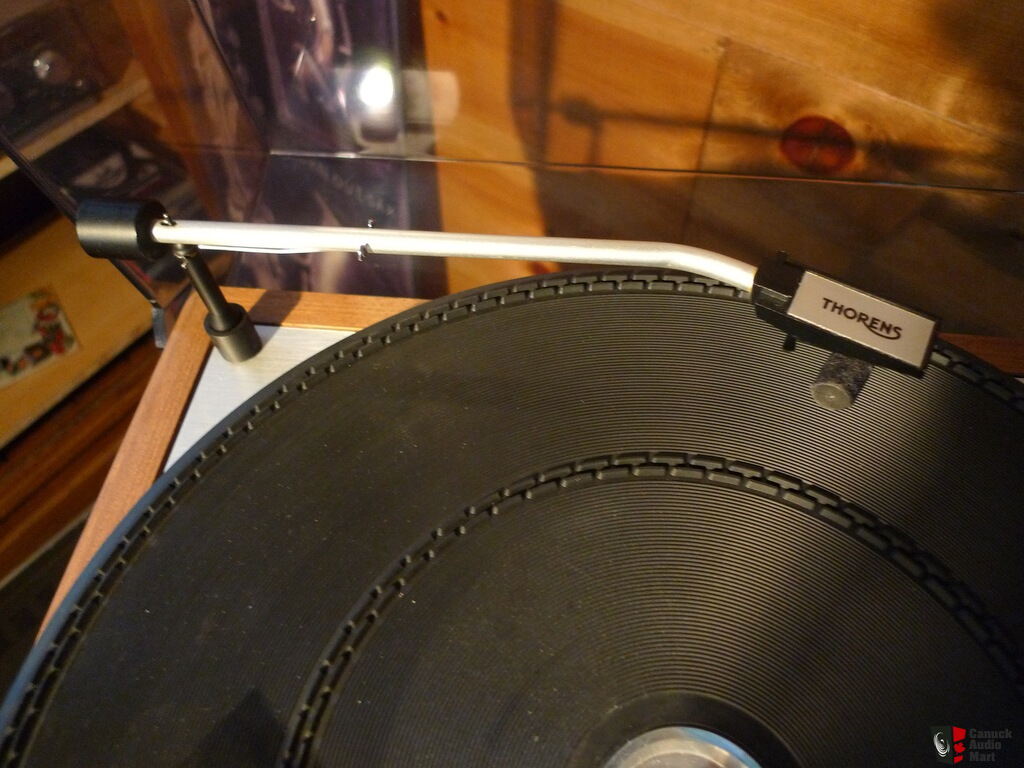 TURNTABLE THORENS TD-160+ CARTRIDGE ADC XLM MKIII+DUSTSTATIC ARM ...