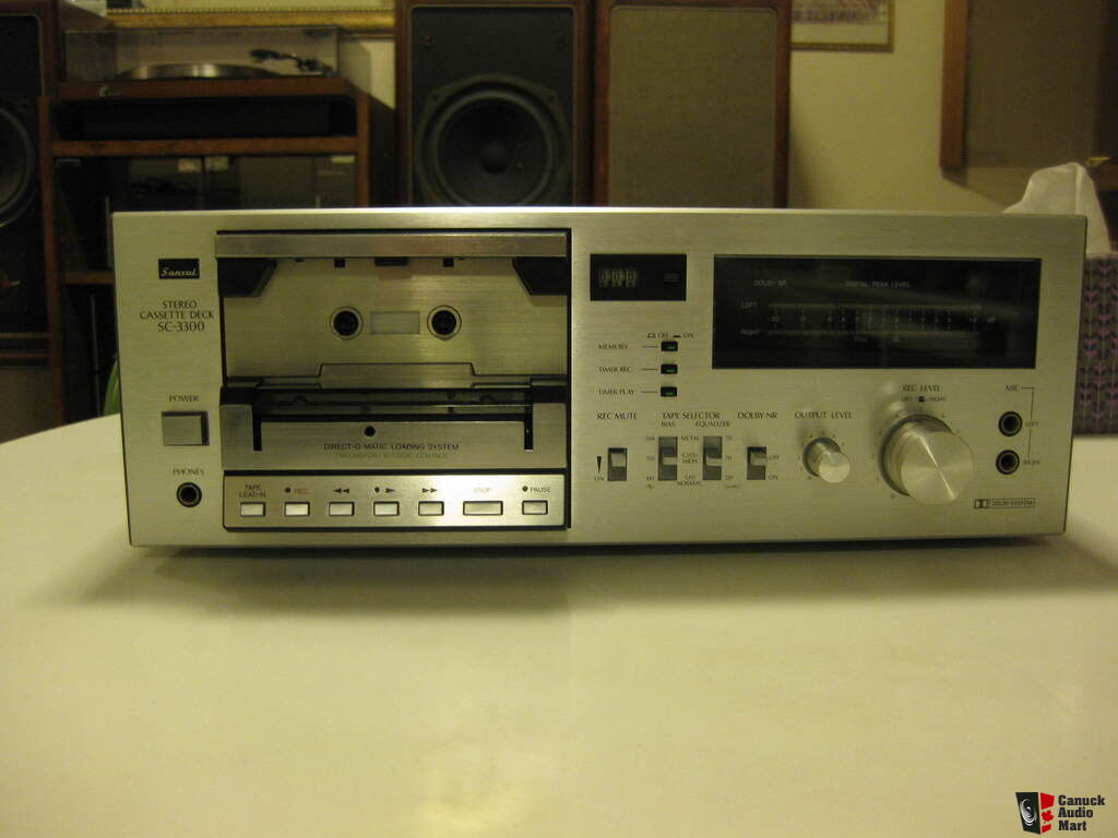 SANSUI SC 3300 STEREO CASSETTE DECK Photo #936205 - Canuck Audio Mart