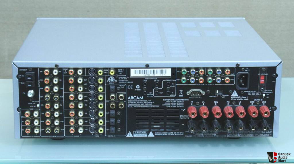 Arcam AVR300 7.1 Receiver (Silver) Photo #936584 - US Audio Mart