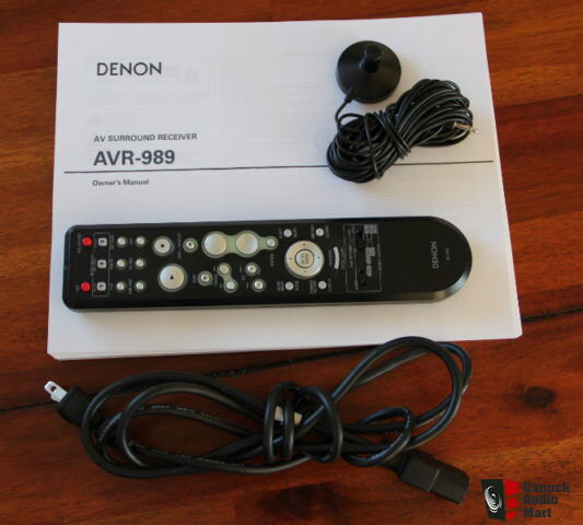 Denon AVR-989 7.1 - Original Owner Photo #936977 - UK Audio Mart