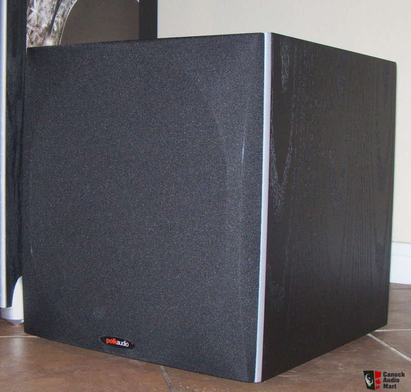 Polk Audio PSW505 subwoofer (Black oak finish) Watch|Share |Print ...