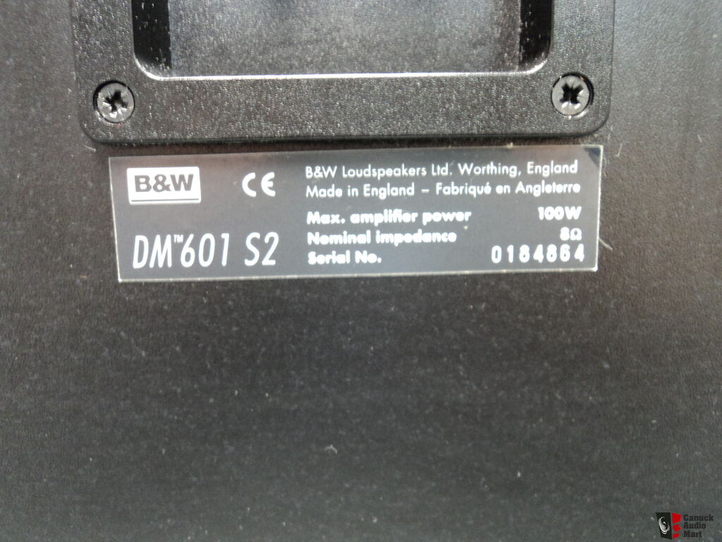 B&W DM 601 S2 Bookshelf Speakers Photo #938869 - UK Audio Mart