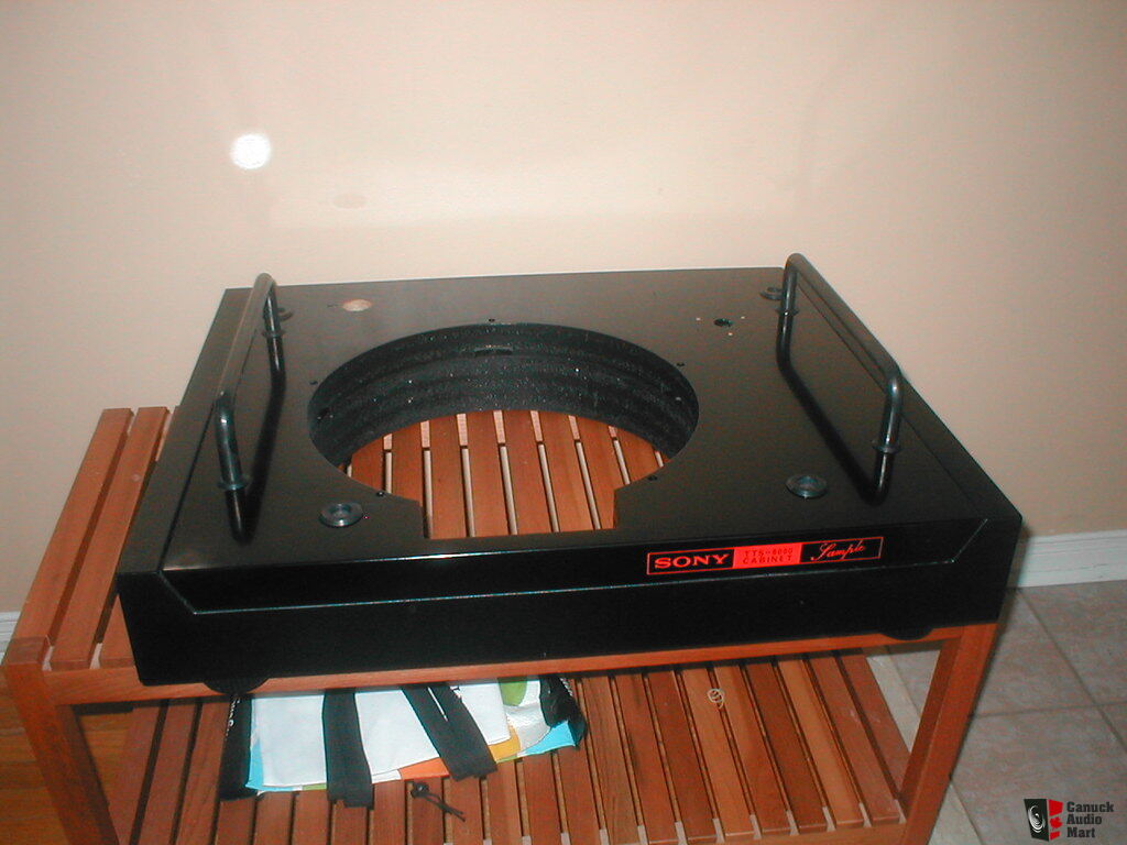 Original huge plinth for SONY TTS-8000 turntable Photo #939020 - Canuck ...
