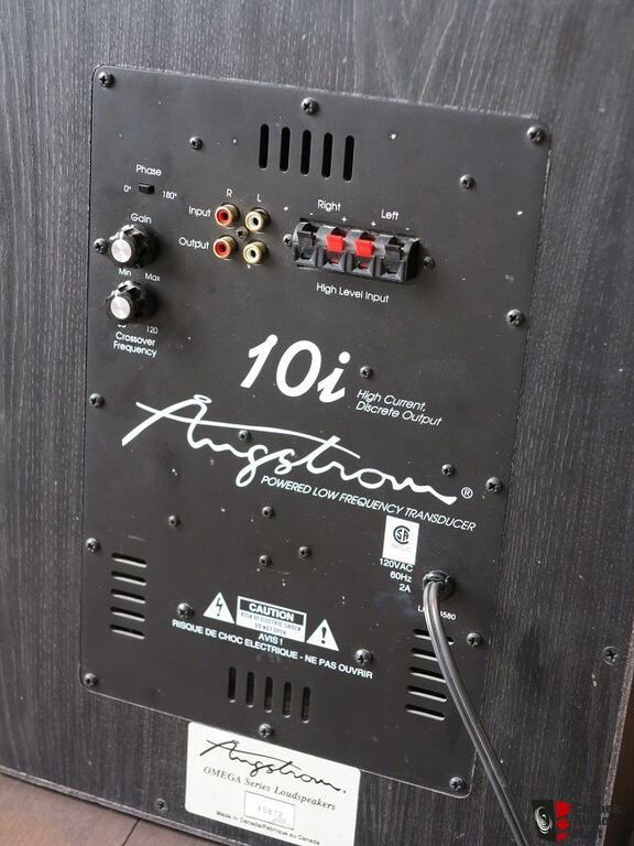 Angstrom 10i powered subwoofer Photo #940695 - US Audio Mart