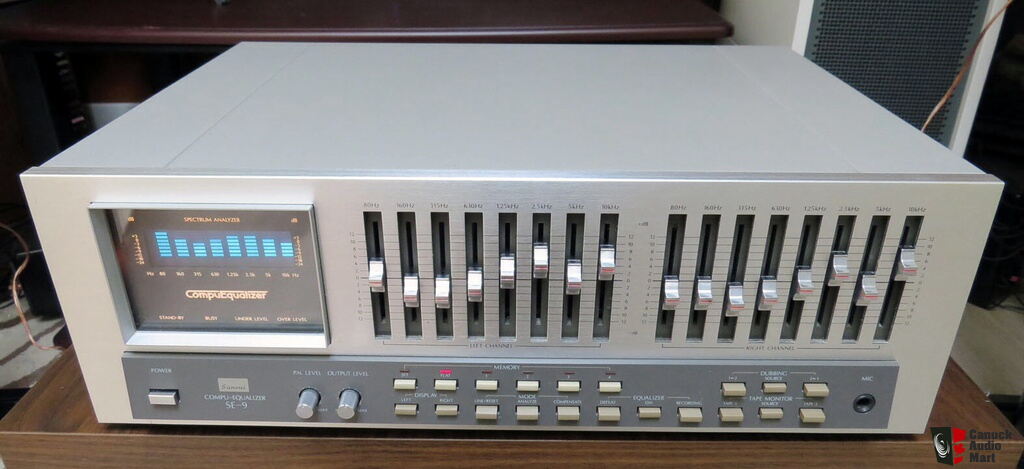 Sansui SE-9 Motorized EQ w/Original Mic Photo #944530 - UK Audio Mart