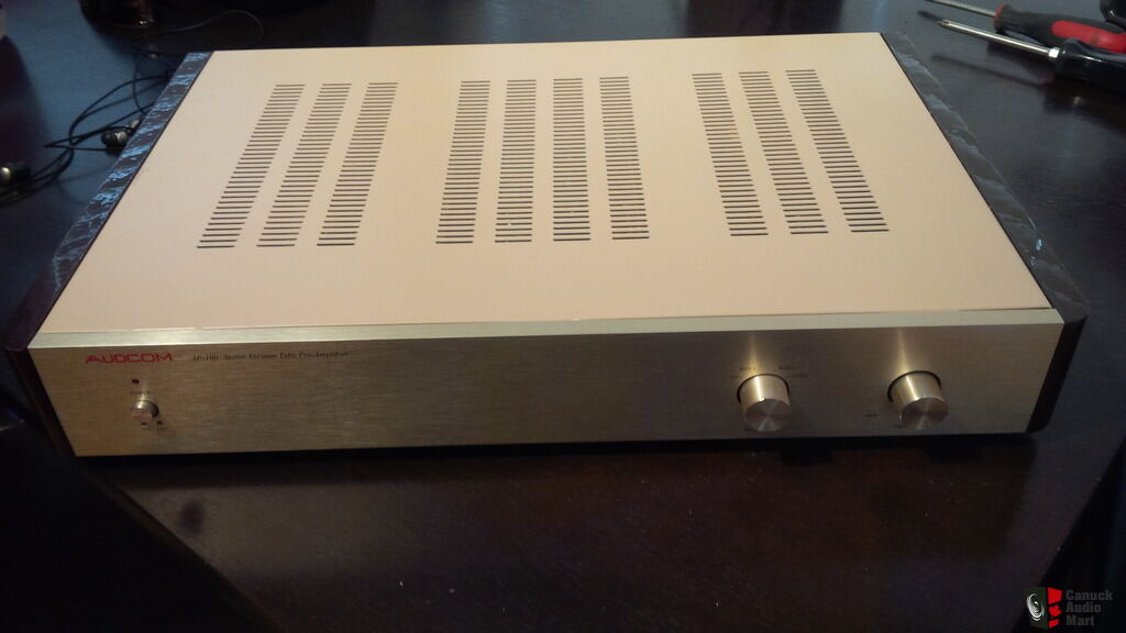 Audcom AP 100 tube preamplifier Photo #944554 - UK Audio Mart
