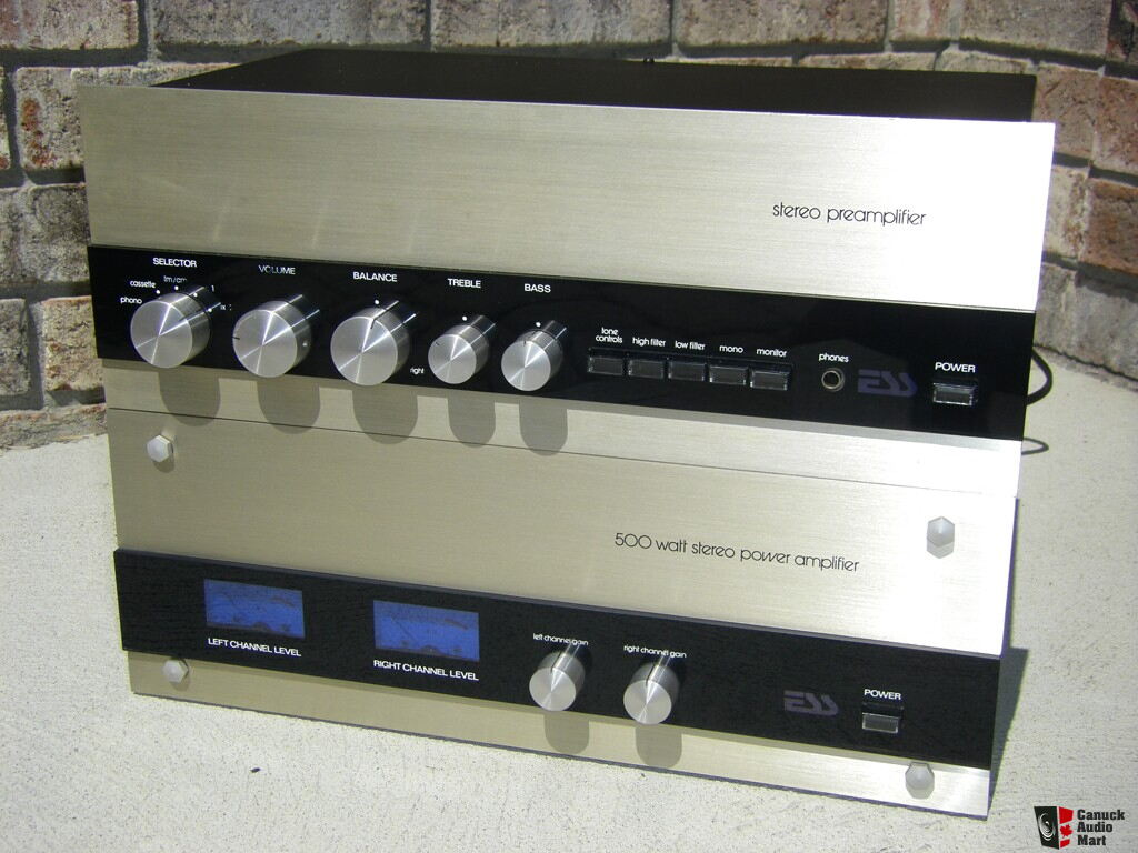 ESS 500 power amp and ESS Preamp combo **SEE PHOTOS** Photo #94725 ...