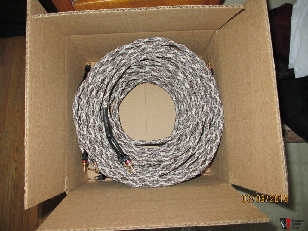 12AWG 2c custom speaker cables new 25ft x 2 complete!!! Photo #947293 ...
