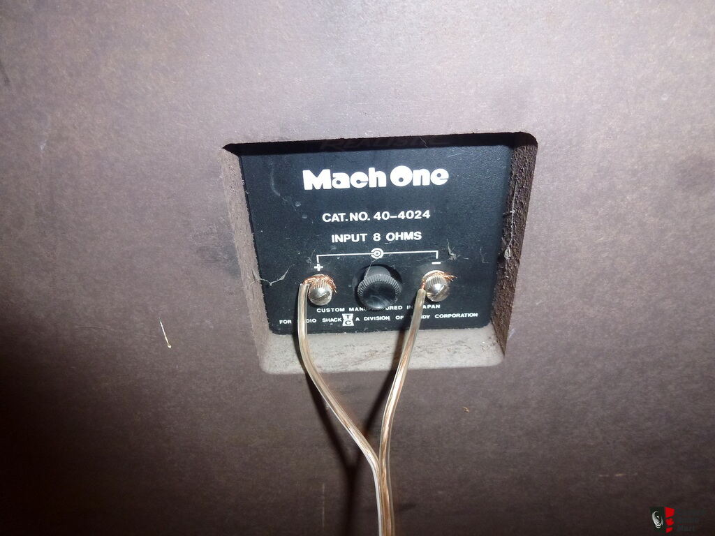 REALISTIC MACH ONE 4024 SPEAKERS Photo #951601 - Canuck Audio Mart