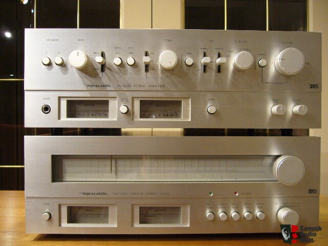 Vintage Realistic Amplifier SA-2001 and Tuner TM-1001 For Sale - Canuck ...