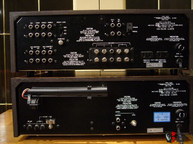 Vintage Realistic Amplifier SA-2001 and Tuner TM-1001 Photo #96108 ...