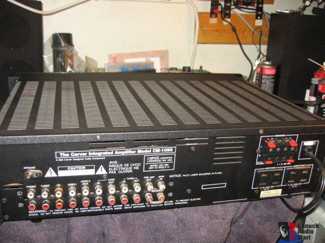 Carver CM-1090 Integrated Amplifier-Big Power ! Photo #962511 - US ...