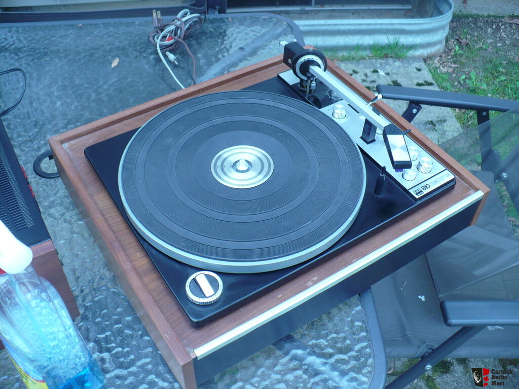 VINTAGE BSR 810 TRANSCRIPTION TURNTABLE WITH PAPERWORK NICE SHAPE ...