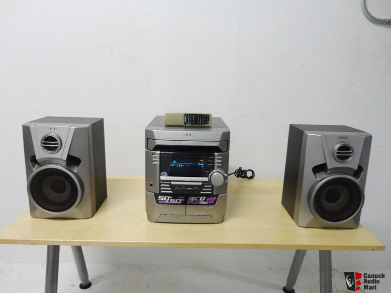 Sony MHC-BX2 Compact Stereo System w/remote Photo #967337 - Canuck ...