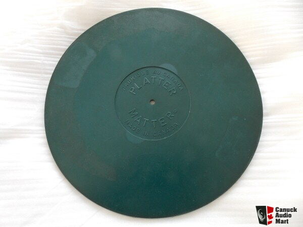 vintage Platter Matter turntable platter mat - made in Canada ...