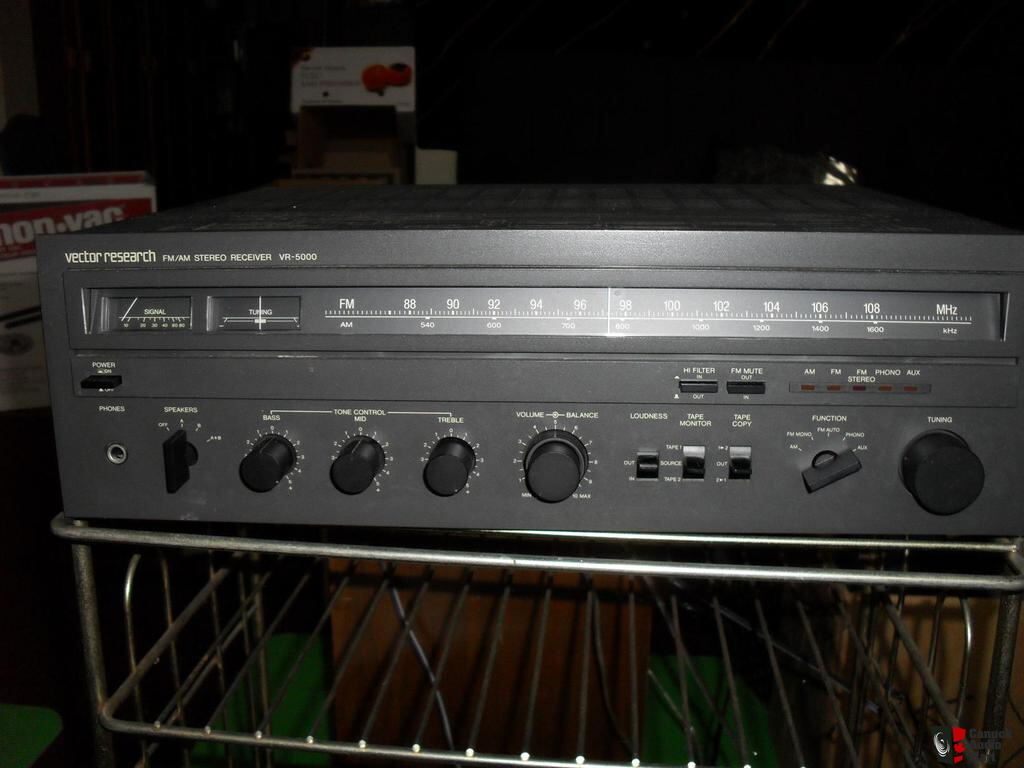 Vector Research receiver VR-5000 Photo #983589 - Canuck Audio Mart