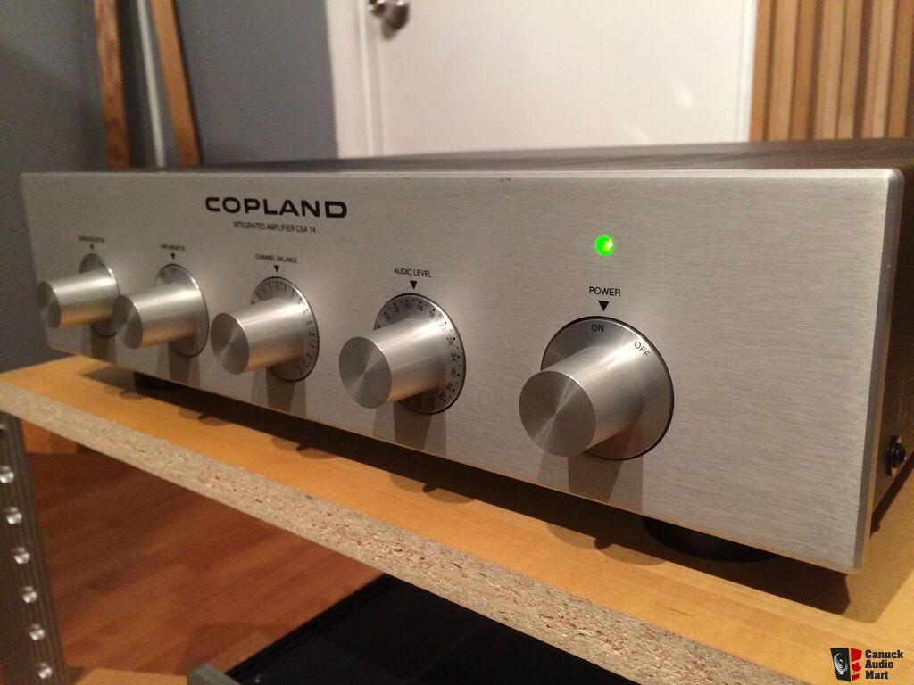 Copland CSA-14 Hybrid Tube Intergrated Amplifier, Reduced Price Photo ...