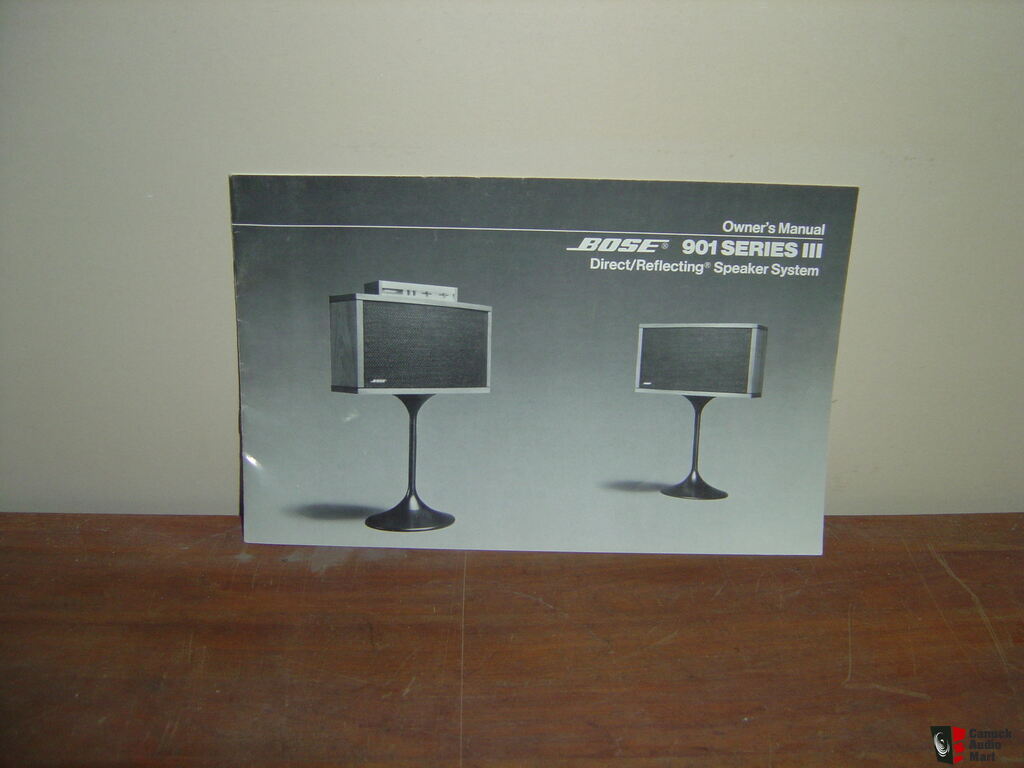 Bose 901 Series III Photo #989971 - US Audio Mart