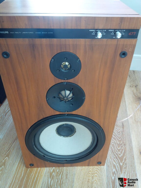 Rare Phillip 477 Speakers Photo #995399 - US Audio Mart