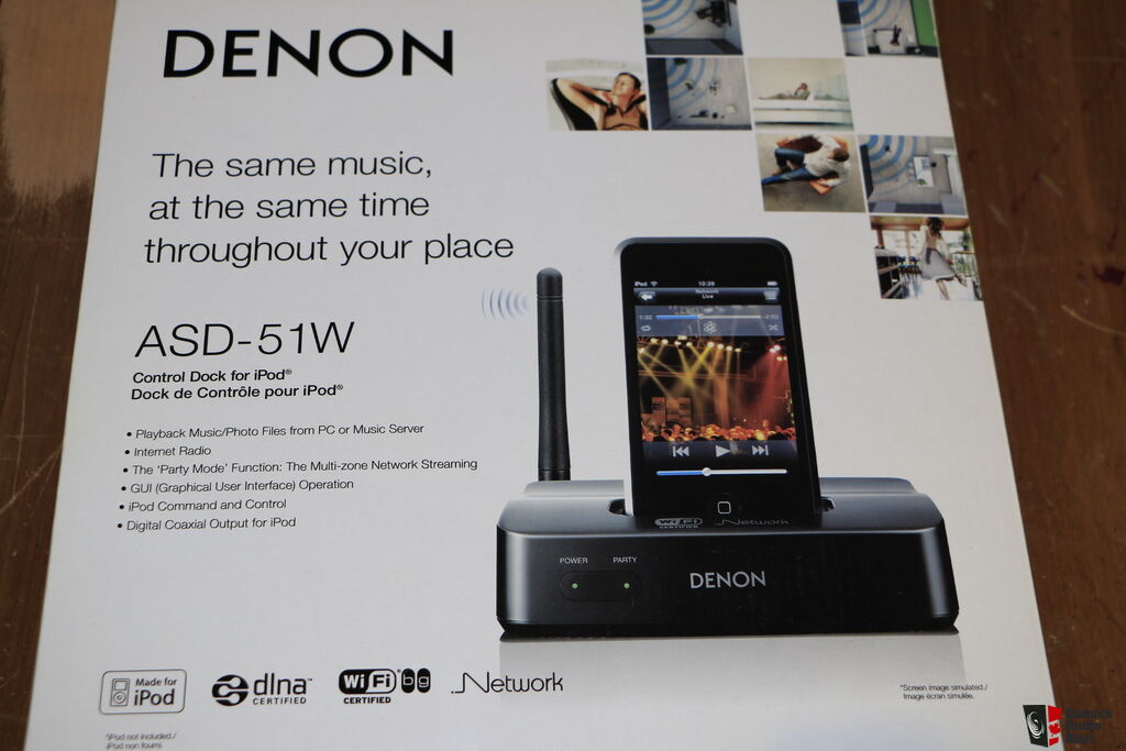 Denon Docking Station for IPod/IPhone Model ASD-51W Photo #996726 - UK ...