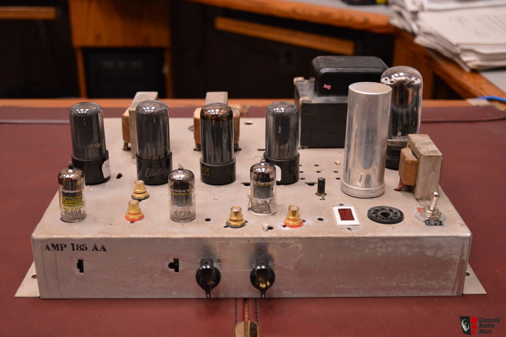 Magnavox 185 AA Tube Stereo Integrated Amplifier Photo #998372 - US ...